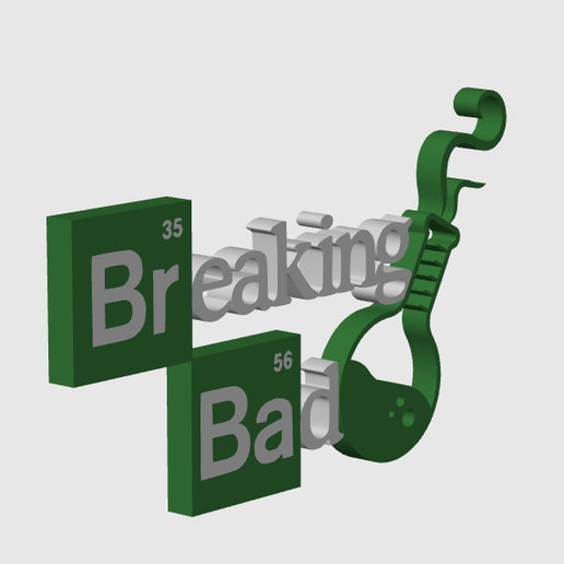 🎨 Breaking Bad Título Pantalla | Decoración de escritorio | 3D ...