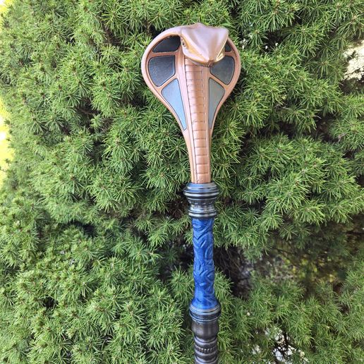 🐍 Cobra Headed Staff for Cosplay, Larping, or just looking awesome ...
