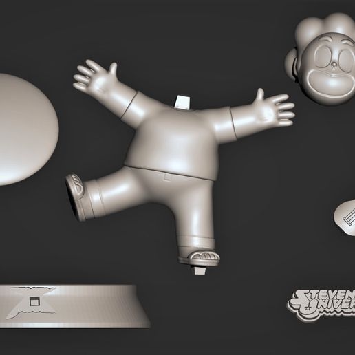 👾 Steven Steven Universe・ 3D File for 3D printing・Cults