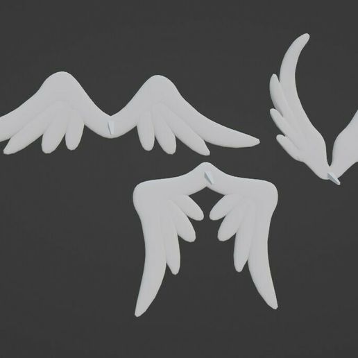 angel wing simple