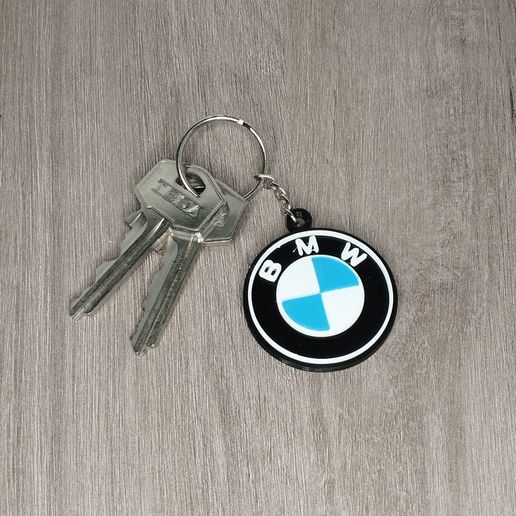STL file BMW Logo Key Ring 🔑 ・3D printing template to download・Cults