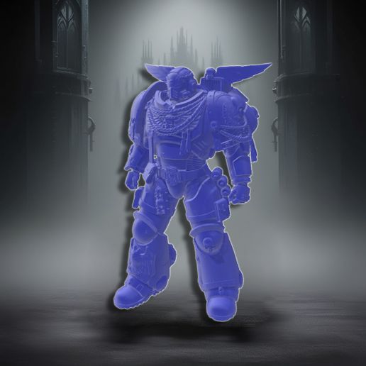 🩸 Assault Ultramarine Relic Secundus_6・ 3D File for 3D printing・Cults