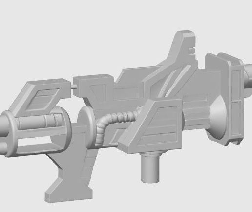 🤖 Transformers G1 Galvatron Gun・ STL File for 3D printing・Cults