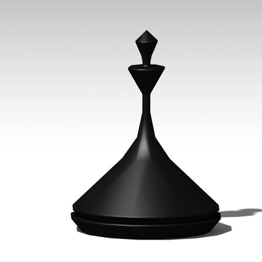 3D file Mini Chess King ♟️ ・3D print design to download・Cults