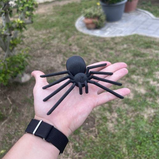 🕷️ Spider Figure - Halloween・Free STL File for 3D printing・Cults