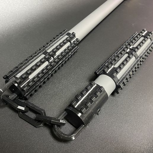 STL file 'Tactical' Flail 🔫 ・3D printer model to download・Cults