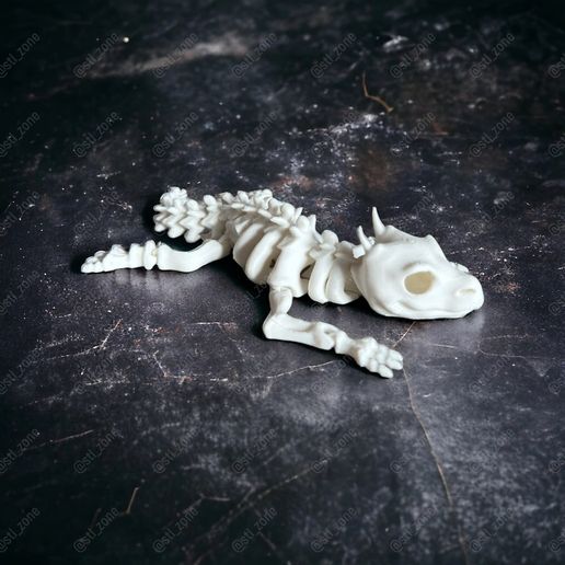 💀 mobile skeleton・ STL File for 3D printing・Cults