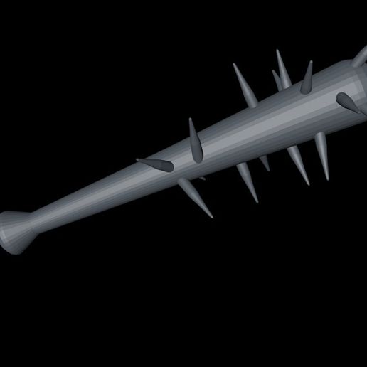 ⚾ baseball bat with spikes・Free STL File for 3D printing・Cults