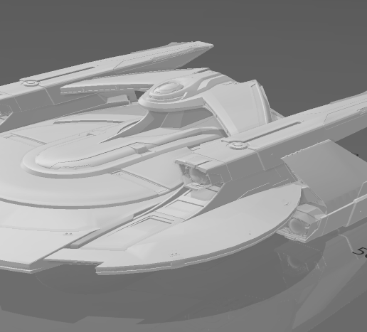 🖖 STO - Federation - Nimitz-class Cruiser・Free STL File for 3D printing ...