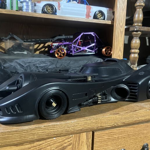 🚗 RC 1/10 Batmobile 89´・3D Print・Cults