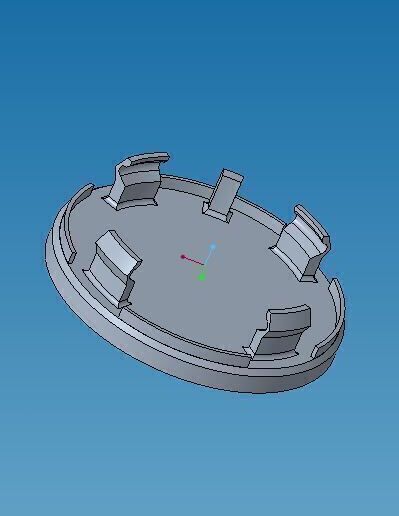 🧢 BBS center cap 70mm・ STL File for 3D printing・Cults