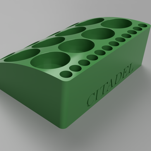 🎨 Rack for Citadel Colors・Free 3D File for ・Cults