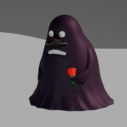 😡 Groke・ STL File for 3D printing・Cults