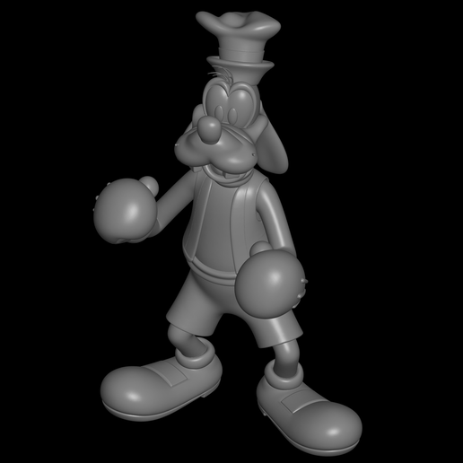 📁 Disney Boxer Goofy 3d Stl Datei・ STL Datei für 3D-Druck・Cults
