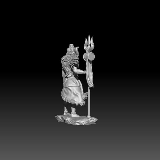 STL file Lord Shiva 3d model for 3d printing 🗿 ・3D printing model to ...
