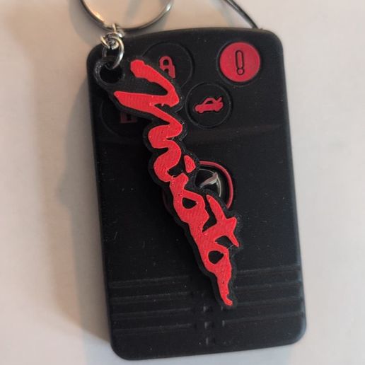 🔑 Miata Key Chain (keychain)・ STL File for 3D printing・Cults