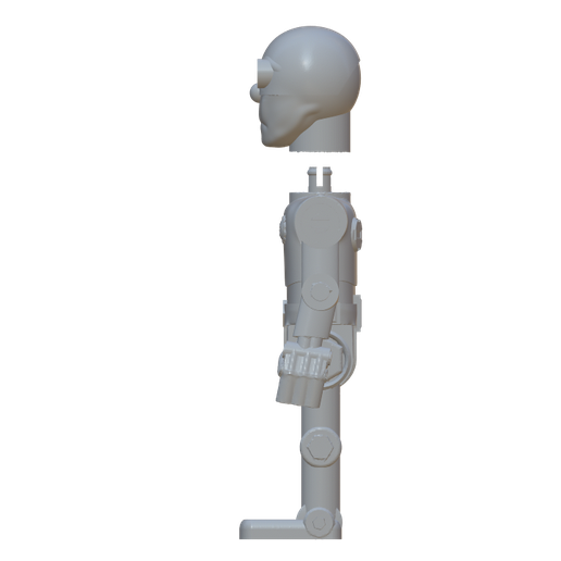 🏹 Cyborg Bounty Hunter・Free 3D File for 3D printing・Cults