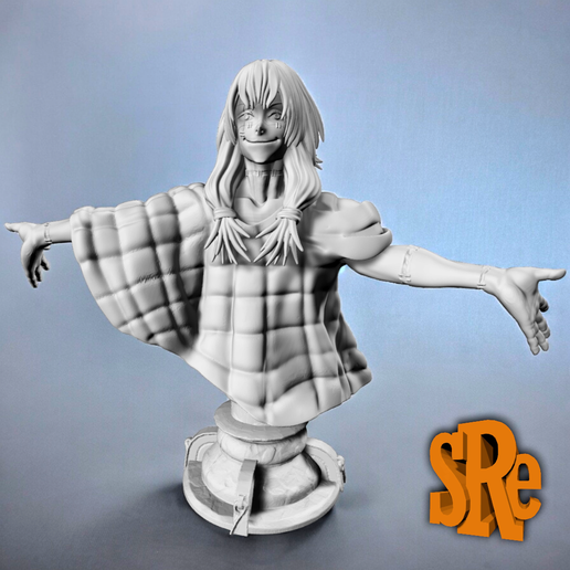 Archivo STL Busto Mahito - Jujutsu Kaisen 👾 (3MF)・Modelo imprimible en ...