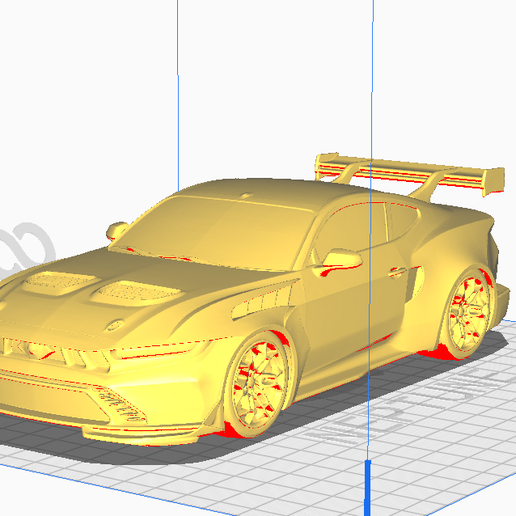 🚙 TheNew Ford Mustang GTD・ STL File for 3D printing・Cults