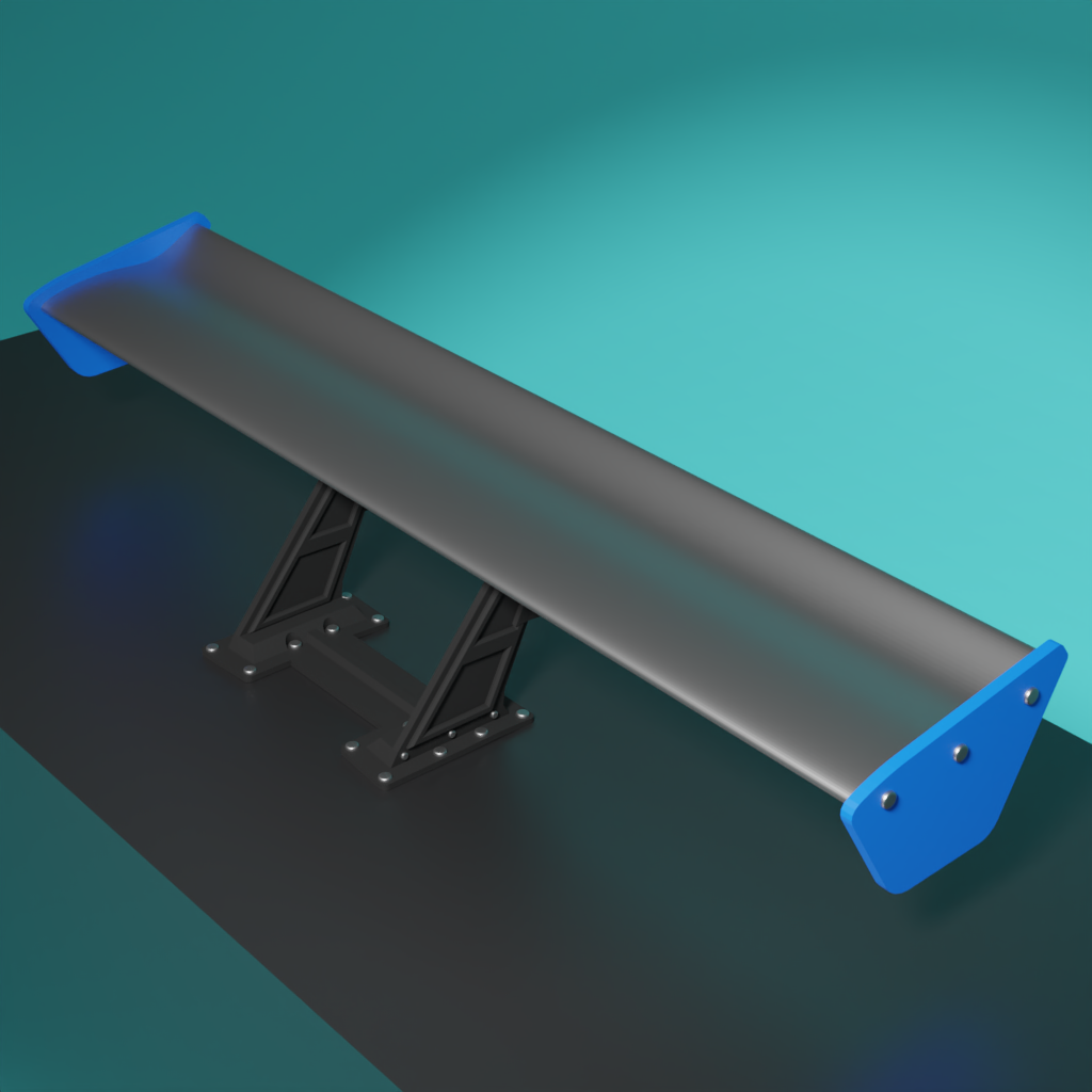 Archivo STL C-west GT wing 1 style spoiler 1/64・Objeto para impresora 3D para descargar・Cults