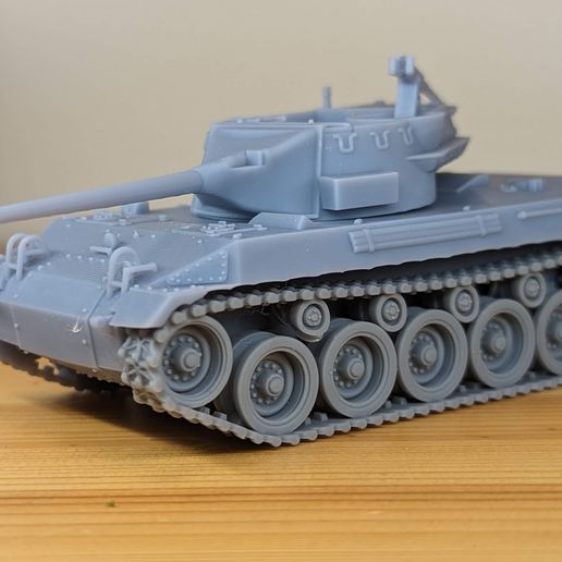 🪖 M18 76mm GMC - Hellcat (US, WW2+Korean war)・ 3D File for 3D printing ...
