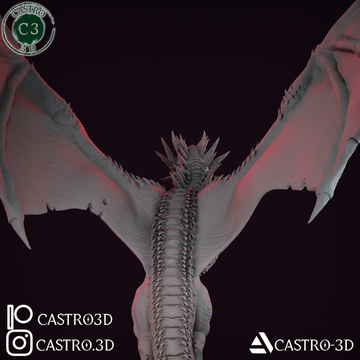 👸 Meleys - The Red Queen - House of the Dragon・ 3D File for 3D printing ...