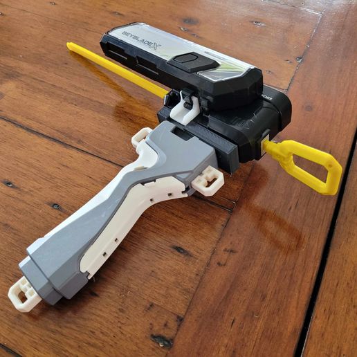 🎠 Beyblade Burst to Beyblade X launcher Adaptor Plates・ STL File for 3D ...