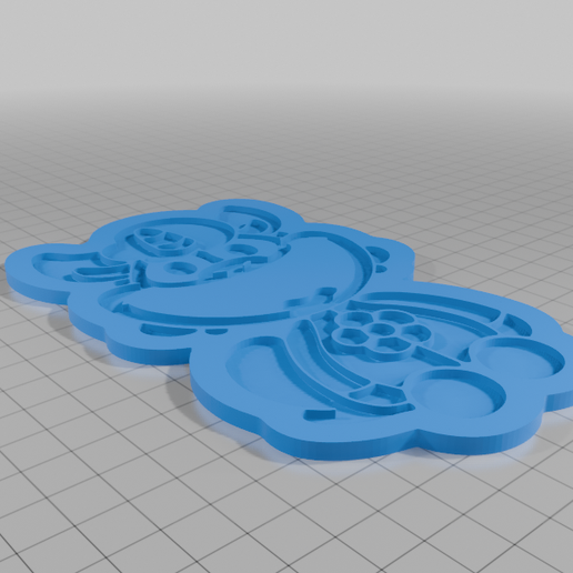 Free 3D file CraftyCorn Keychain, Refrigerator Magnet, and Wall Decor ...