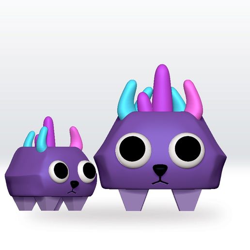 🗺️ Dandys World Thorned Geode Pebble STL 3D Model Character Fanart・ STL ...