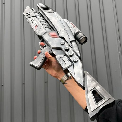 🦸 Mass Effect M-8 Avenger Gun Prop Replica・ 3D File for 3D printing・Cults