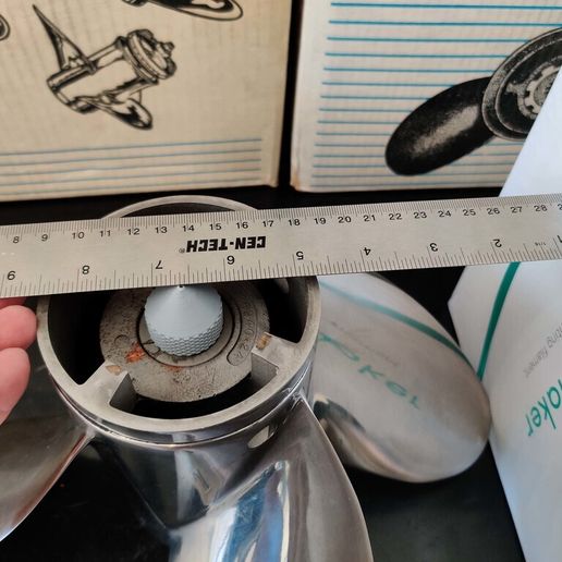 🧑‍🔧 Mercury Prop Measuring Tool・ STL File for 3D printing・Cults