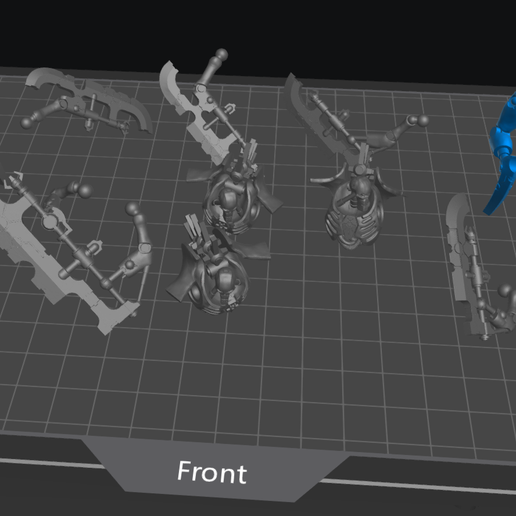 🛰 Космические зомби Разрушители Скорпех・Бесплатный 3D для 3D-печать・Cults