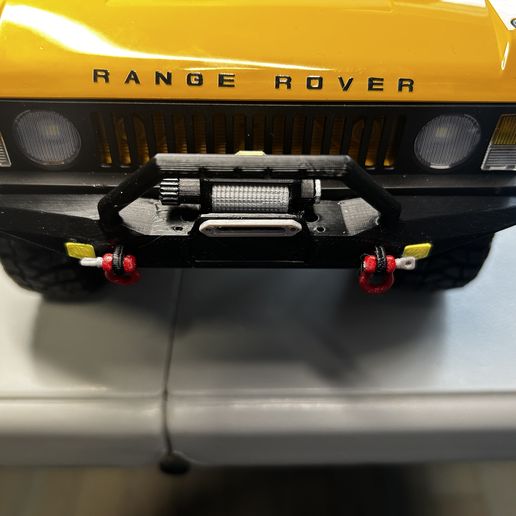 💂 MN 168 bumper brush guard winch・ STL File for 3D printing・Cults