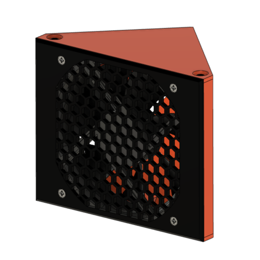 免费 STL 文件 120mm Fan Mount for the Universal 3D Printer Enclosure by 3D ...