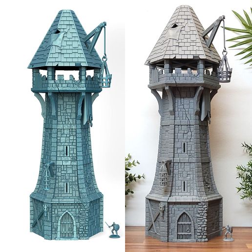 🆓 Watchtower – Free Sample (3D Printable Modular Tower)・Free STL File ...