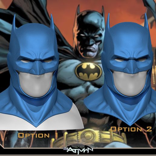 🎨 Batman Jason Fabok Cowl・ STL File for 3D printing・Cults