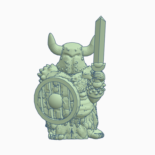 👺 Goblinoid Knight・ STL File for 3D printing・Cults