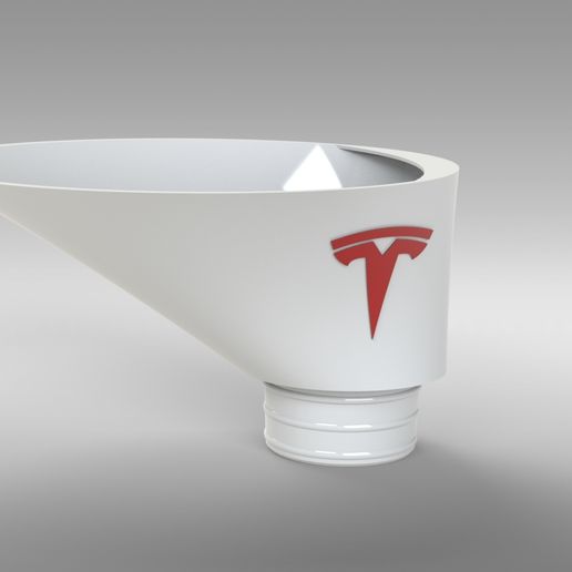 🛞 FUNNEL - Tesla Model 3 and Y Windshield Washer Funnel・ STL File for ...