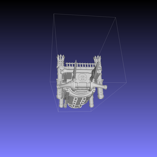 🦸 DAEMONBARGE・ OBJ File for 3D printing・Cults