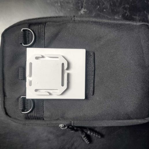 🎒 Molle to belt loop adapter・Free STL File for 3D printing・Cults