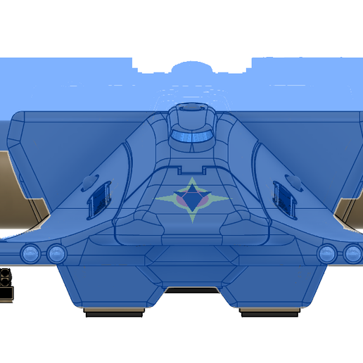 🐠 Cuttlefish - Fish People Transport・ 3D File for 3D printing・Cults