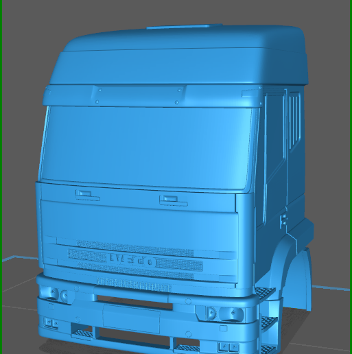 💶 iveco euro thech 2005・ STL File for 3D printing・Cults