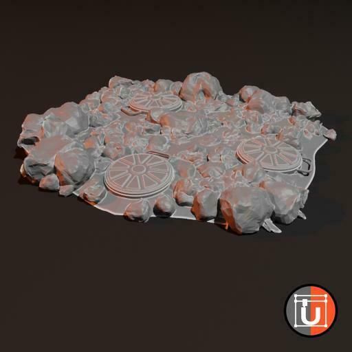 🎲 Mine fields・Free STL File for 3D printing・Cults