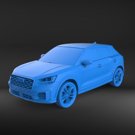 STL file AUDI Q2 2017 STL PRINTABLE 🚗 ・3D printer design to download・Cults
