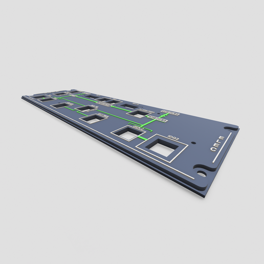 ️ A320 Overhead ELEC Panel・ 3D File for 3D printing・Cults
