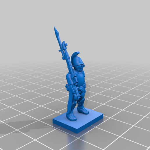 🎲 Steampunk - Line Infantry・Free 3D File for ・Cults