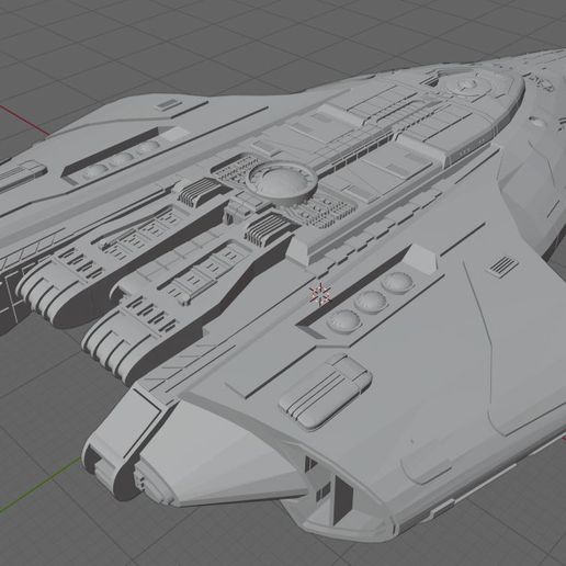 🖖 USS Defiant A Valiant class refit・ STL File for 3D printing・Cults