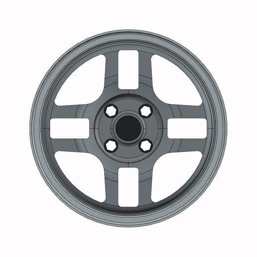 🛞 1/24 scale 15" Tom's C2 wheel・ STL File for 3D printing・Cults