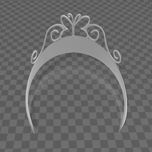 STL file Fluttershy crown - My Little Pony 👑 (OBJ and 3MF)・3D print ...