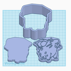 3D file Pokemon: Captain Pikachu 3 Piece Bath Bomb Mold・3D printing template to download・Cults